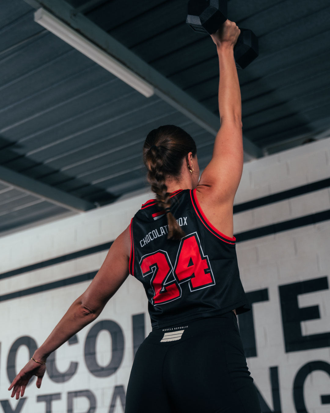 CBT - Cropped Basketball Singlet | Chocolate Box Training