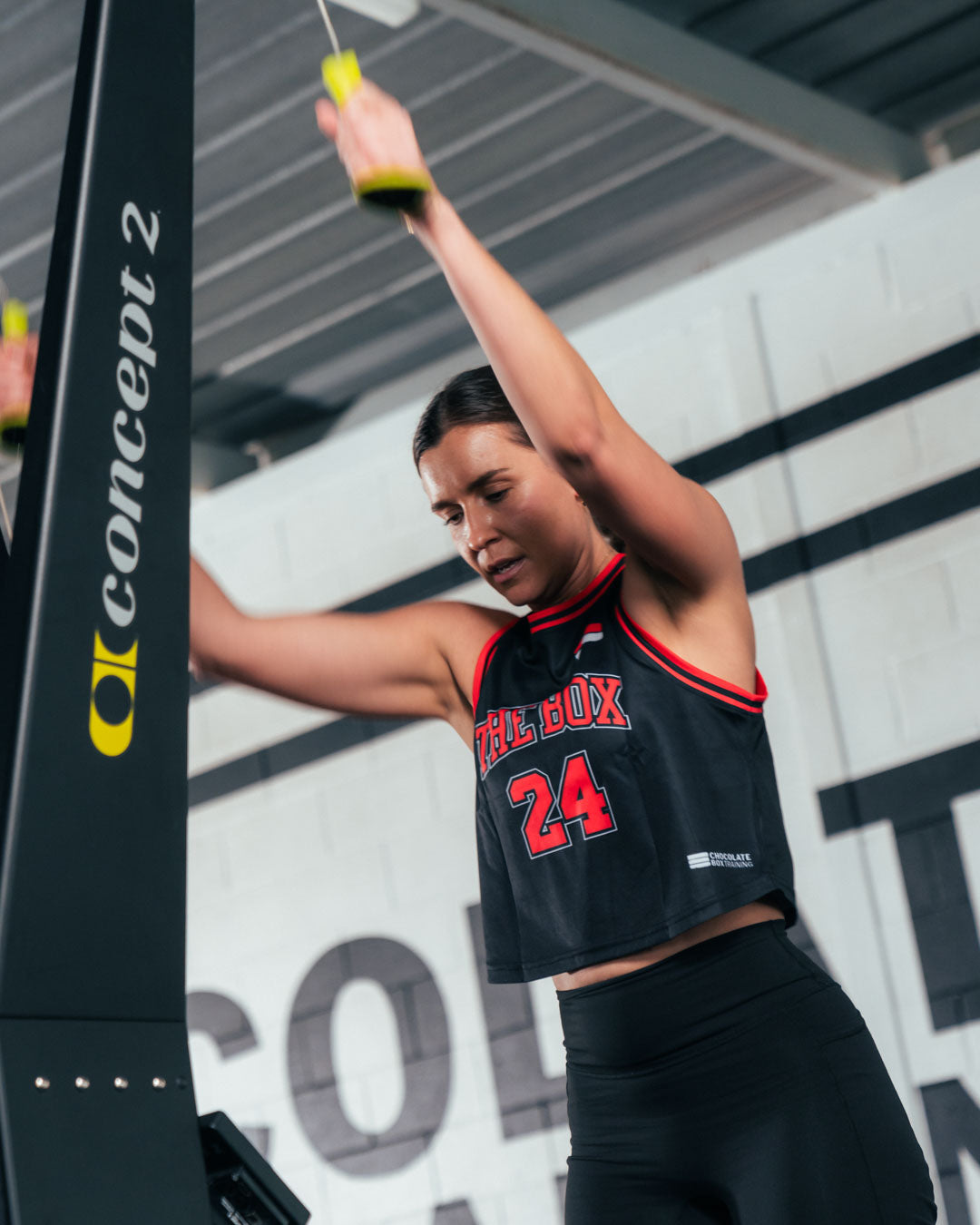 CBT - Cropped Basketball Singlet | Chocolate Box Training